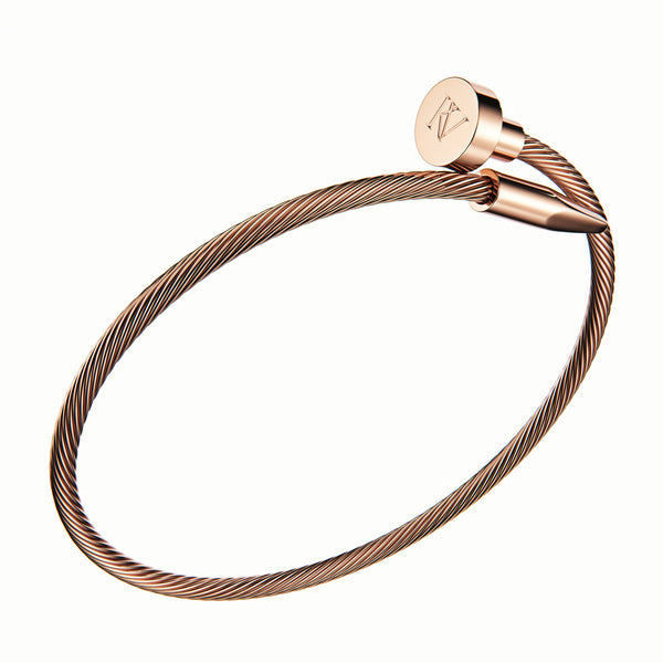 KV - CHIODO CUFF - ROSE GOLD – KLEVENTI